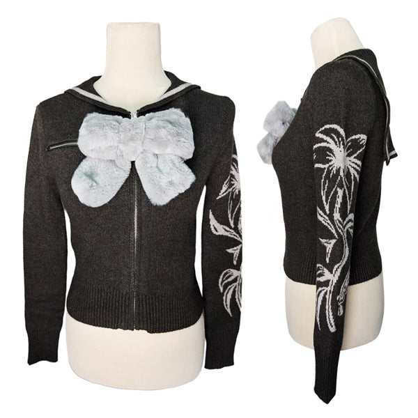 New! Rebel Aerith Sailor Collar Sweater - SixOn Clothing
