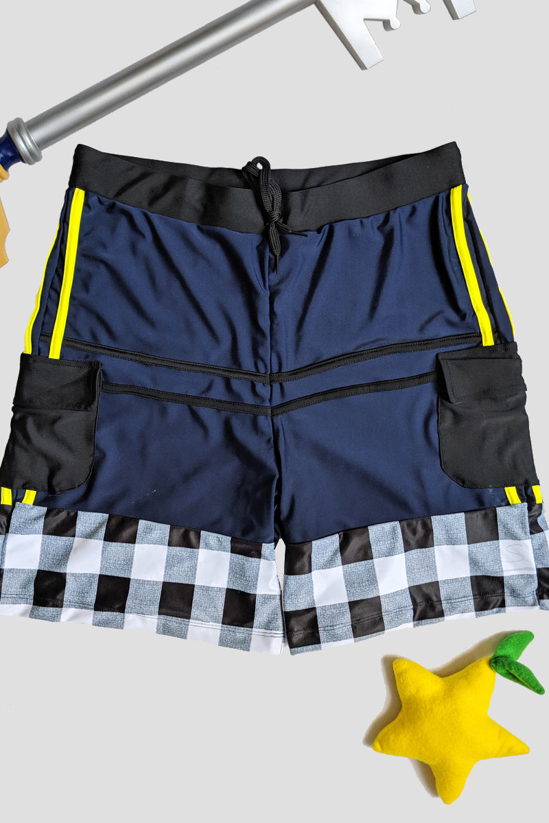 Kingdom Key Master Swimsuit Cosplay Shorts - SixOn Clothing