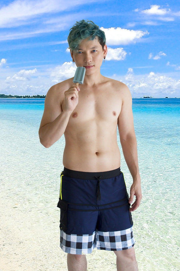Kingdom Key Master Swimsuit Cosplay Shorts - SixOn Clothing