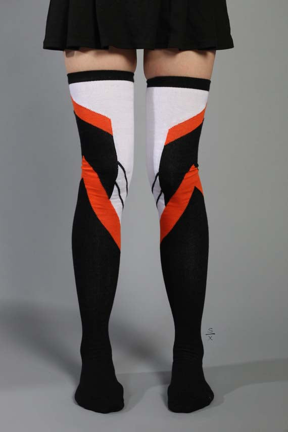 Medic Thigh High Gamer Socks - SixOn Clothing
